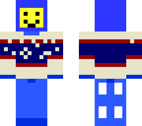 Lego Spaceman with sweater | Minecraft Skin