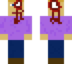 Man w gunshot wound | Minecraft Skin