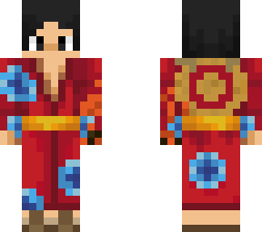 Luffy Wano Minecraft Skins