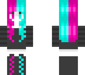 blue girl | Minecraft Skins