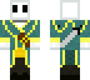 Salty Slime Pirate | Minecraft Skin