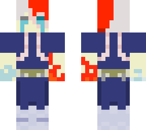 Shoto My Hero Academia Shoto Todoroki Minecraft Skins