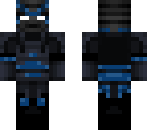 blue samurai | Minecraft Skins