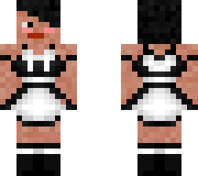 Blushing Maid | Minecraft Skin