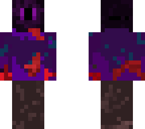 corrupted copper enderman | Minecraft Skin