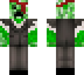 Creeper Suit Pirate | Minecraft Skin