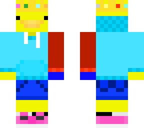duck with crown | Minecraft Skins