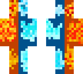 Fire and Ice | Minecraft Skin