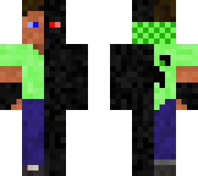half demon/half human | Minecraft Skin