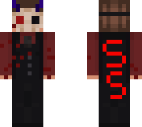 Demon Masked Minecraft Skins
