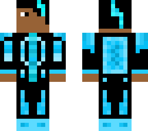 Neon Blue Minecraft Skins