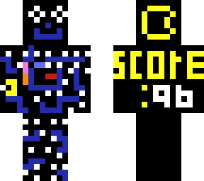 Pac Man Minecraft Skins