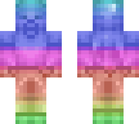 rainbow steve | Minecraft Skins