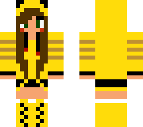 pikachu girl | Minecraft Skins