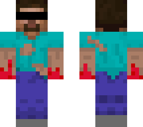 blood steve | Minecraft Skins
