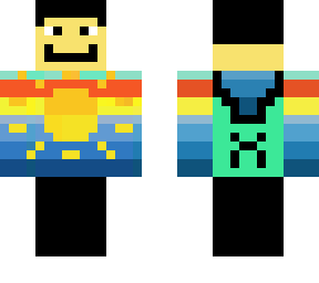 sunset hoodie | Minecraft Skins
