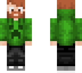 TF Creeper Fan 3Px | Minecraft Skin