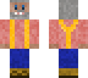 The old prospector | Minecraft Skin