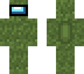 Among Us Grass Camo | Minecraft Skin