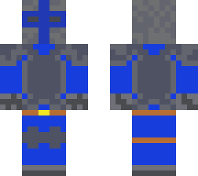 Knight Blue Minecraft Skins