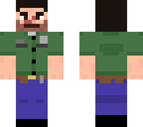 Deputy S. Pratt (Far Cry 5) | Minecraft Skin