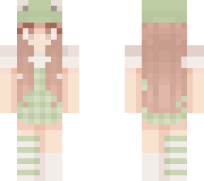 Frog Hat Girl | Minecraft Skin