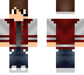 boy gamer cool red | Minecraft Skins