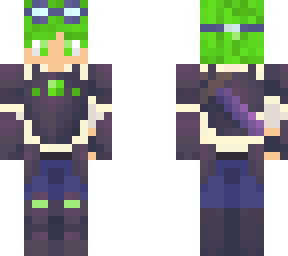 Green Inchling Origins | Minecraft Skin