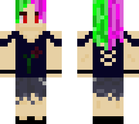 Split Hair Minecraft Skins