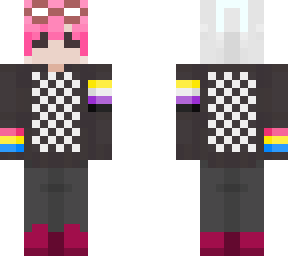 Pan and Nonbinary :) | Minecraft Skin