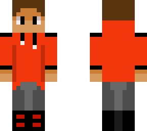 Red Gamer Minecraft Skins