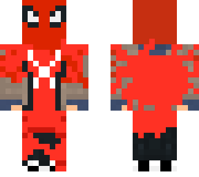 spider man nano tech | Minecraft Skin