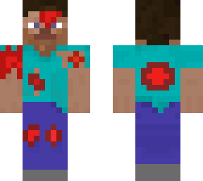bloody steve | Minecraft Skin