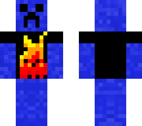 Blue Flame | Minecraft Skin