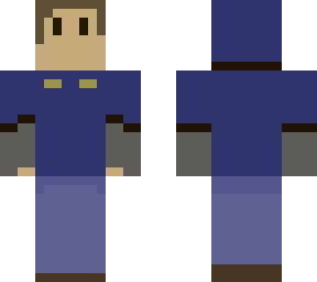 Blue Hood Minecraft Skins