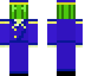 captain melon head | Minecraft Skin