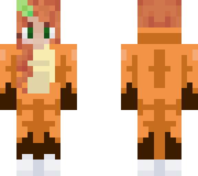 GeminiTay fox origin ~ Afterlife SMP | Minecraft Skin