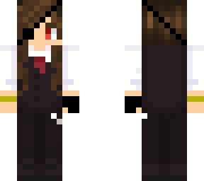 Butler Girl Minecraft Skins