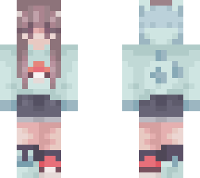 glaceon | Minecraft Skins