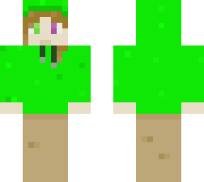 green hoodie | Minecraft Skins