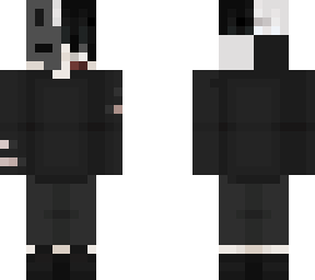 half black and white | Minecraft Skins