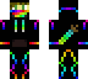 Neon White Minecraft Skins
