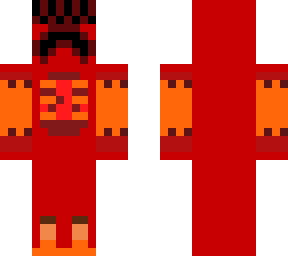 red warden | Minecraft Skins