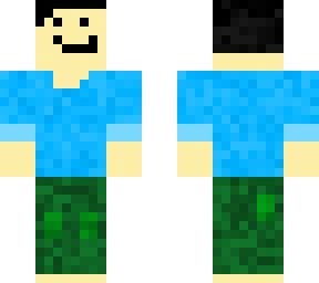 rolled up sleeves | Minecraft Skin