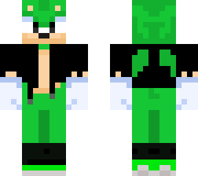 scourge the hedgehog | Minecraft Skins