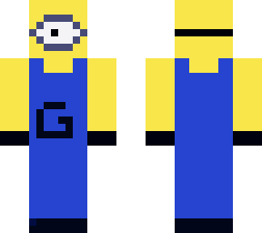 Stuart the minion | Minecraft Skin
