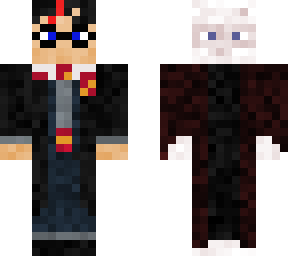 voldemort and harry potter | Minecraft Skin