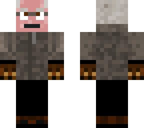 Bernie no mask (why do they always have masks on?) | Minecraft Skin