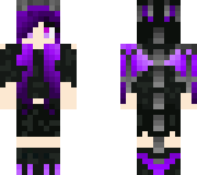 Black Dragon Minecraft Skins