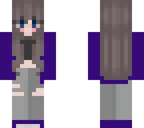 brown hair blush | Minecraft Skin